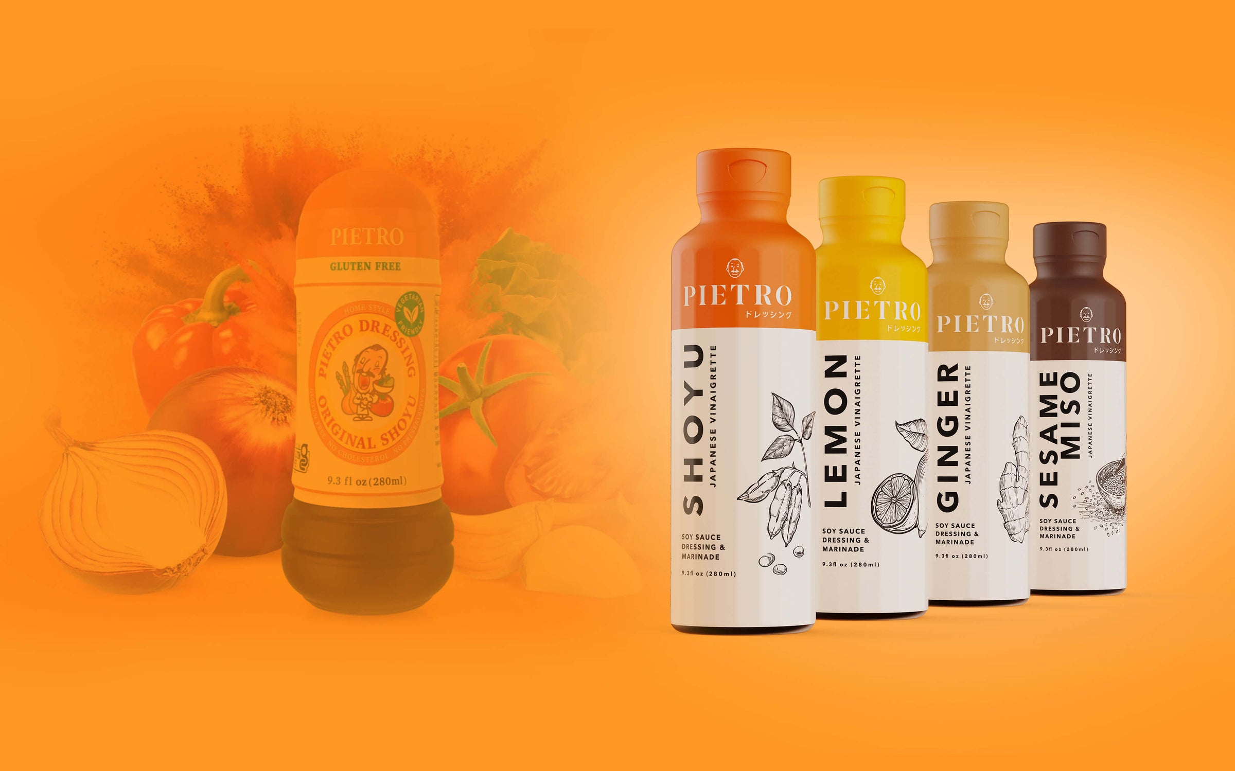 Pietro Dressings - Your Happiness, Our Happiness