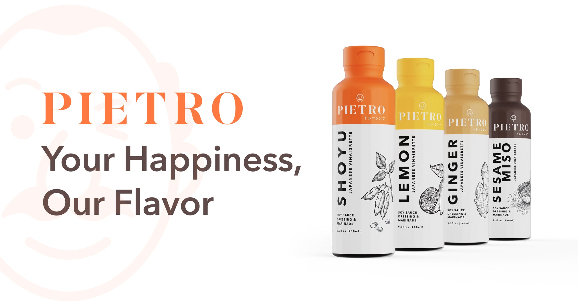 Pietro Dressings | Japanese-Inspired Salad Dressings & Marinades